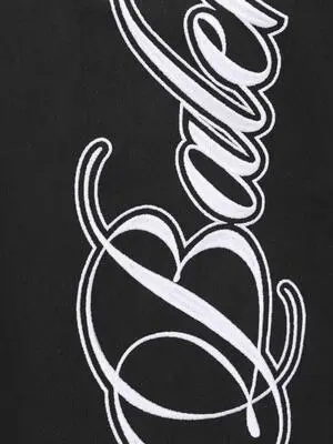 Balenciaga Cursive T-shirt - Black