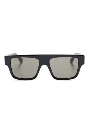 Gucci Rectangular Shape Sunglasses - Multicolor
