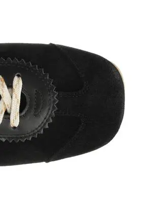 Dries Van Noten Suede Sneakers - Black