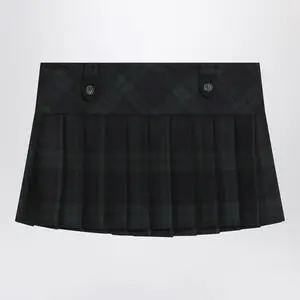 Miu Miu Wool Mini Skirt - Multicolor