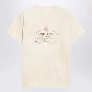 Prada PRADA Cotton T-Shirt With Logo Print White