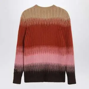 Fendi Mohair And Wool Sweater - Brown