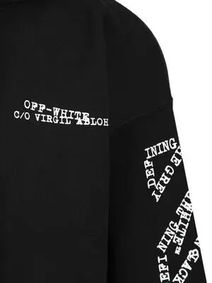 Off-White Type Arrow Hoodie - Black