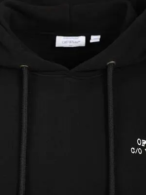 Off-White Type Arrow Hoodie - Black