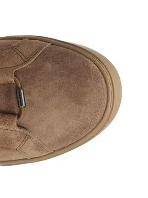 TOD'S Suede Sneakers - Cream