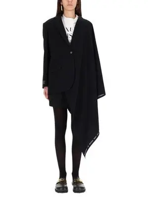 Moschino Wool Flannel Jacket - Black