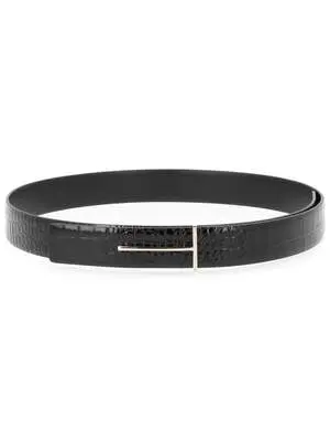 TOM FORD Belt With Buckle T - Black