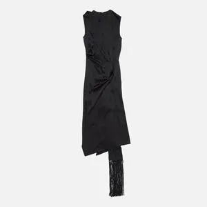 Acne Studios Satin Dress With Scarf