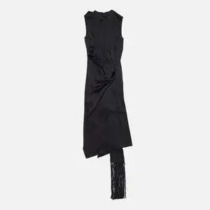 Acne Studios Satin Dress With Scarf