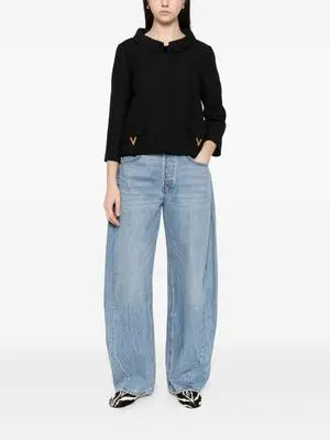 Valentino Garavani Vlogo Signature Wool And Silk Jacket - Multicolor