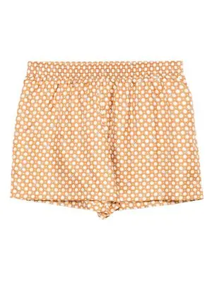 Celine Printed Silk Pajama Shorts - Multicolor