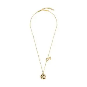 FERRAGAMO Fiore Charm Necklace - Gold