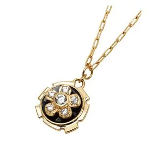 FERRAGAMO Fiore Charm Necklace