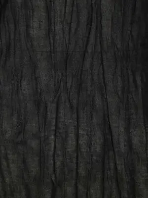 TOTEME Crinkled Knit Tank - Black