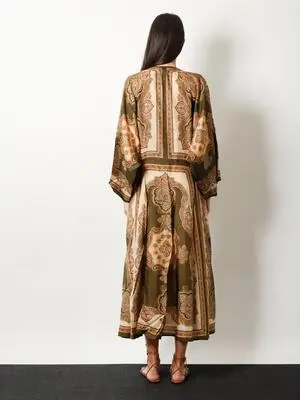 Zimmermann Mahon Silk Tunic Dress