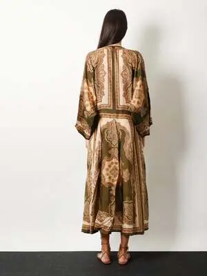 Zimmermann Mahon Silk Tunic Dress