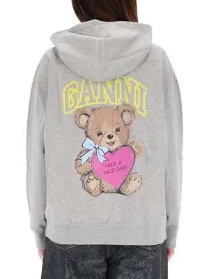 GANNI Teddy Sweatshirt