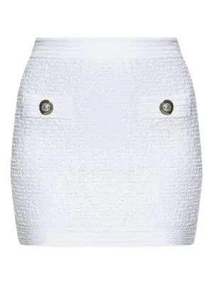 Balmain Tweed Mini Skirt