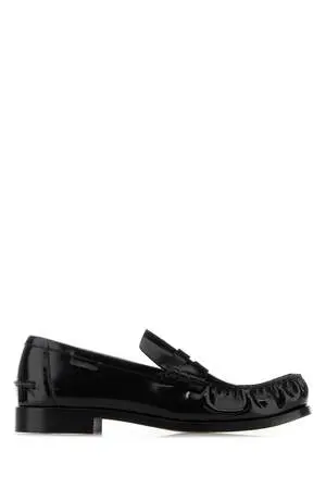 Bottega Veneta Leather Truman Loafers - Black