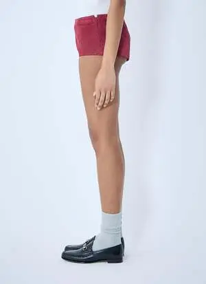 Gucci Suede Mini Shorts