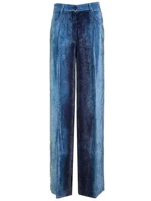 Forte_forte Light Wash Pants For Women