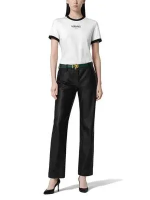 Versace T-shirt With Logo - White