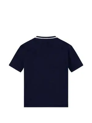 Giorgio Armani Crew Neck Sweater In Linen And Silk