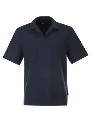 Boss Open Collar Polos For Men