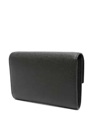 Saint Laurent Uptown Leather Wallet On Chain