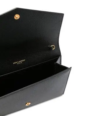 Saint Laurent Uptown Leather Wallet On Chain - Multicolor
