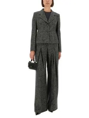 Dolce & Gabbana Striped Wool Pants