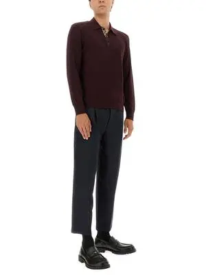 Burberry Shirt With Polo Collar