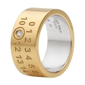 MAISON MARGIELA Numerical Ring With Diamond