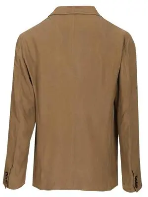 Giorgio Armani Deconstructed Blazer - Cream