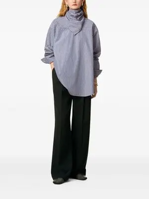 AMI Paris Striped Cotton Shirt - Multicolor