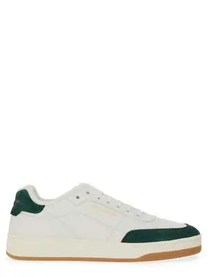 Saint Laurent Smooth Leather Sl/61 Sneaker - White