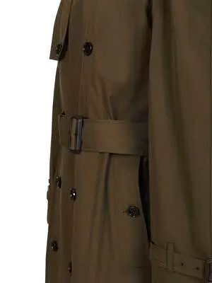 Burberry Long And Light Cotton Trench Coat