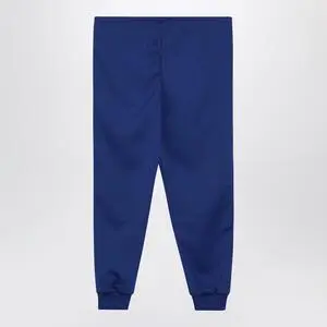 Prada Blueette/white Technical Fabric Jogging Trousers