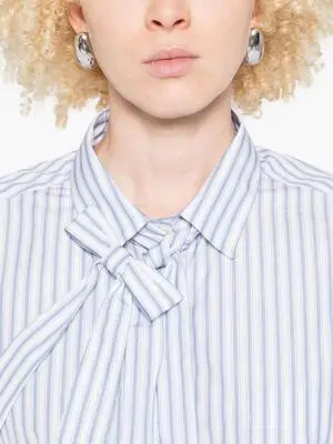 Prada Striped Cotton Shirt