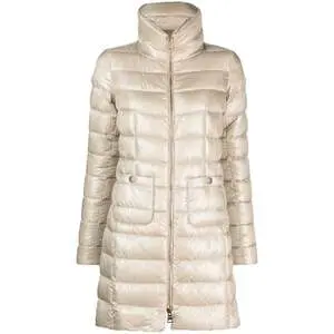 Herno Neutrals Jackets Puffer Jackets - Cream