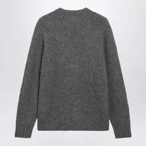 TOM FORD Cashmere Crew-neck Sweater In Light Charcoal - Gray