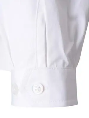 Thom Browne Cropped Poplin Shirt - White