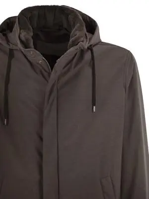 Herno Lightweight Technical Parka - Brown