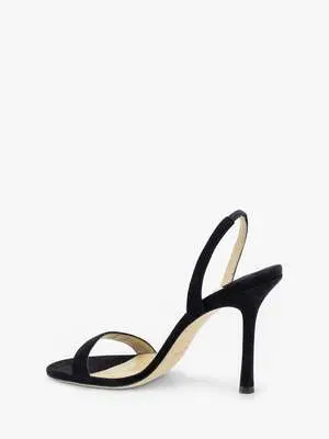 JIMMY CHOO Jenn 100 Suede Sandals