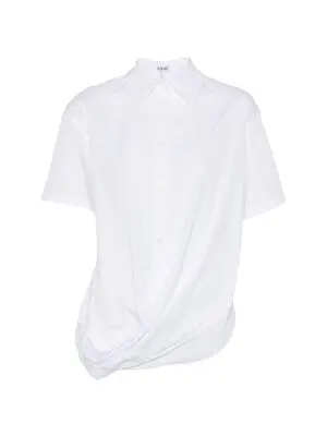 Loewe Cotton Draped Shirt