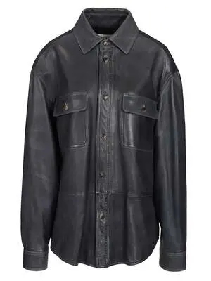 Loewe Lambskin Shirt Jacket