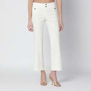 Etro Cotton Trousers - White