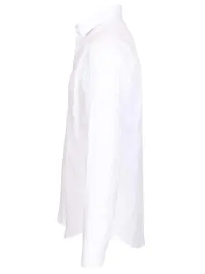 Giorgio Armani Classic Linen Shirt - White