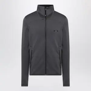 Prada Grey Technical-fabric Sweatshirt - Gray