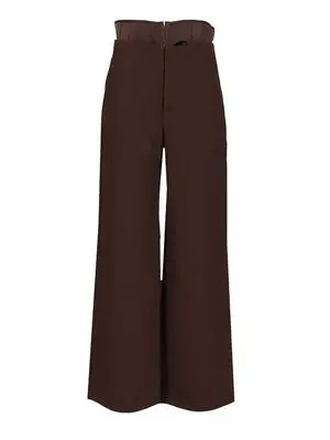 ROTATE BY BIRGER CHRISTENSEN Corset Suit Trousers - Brown